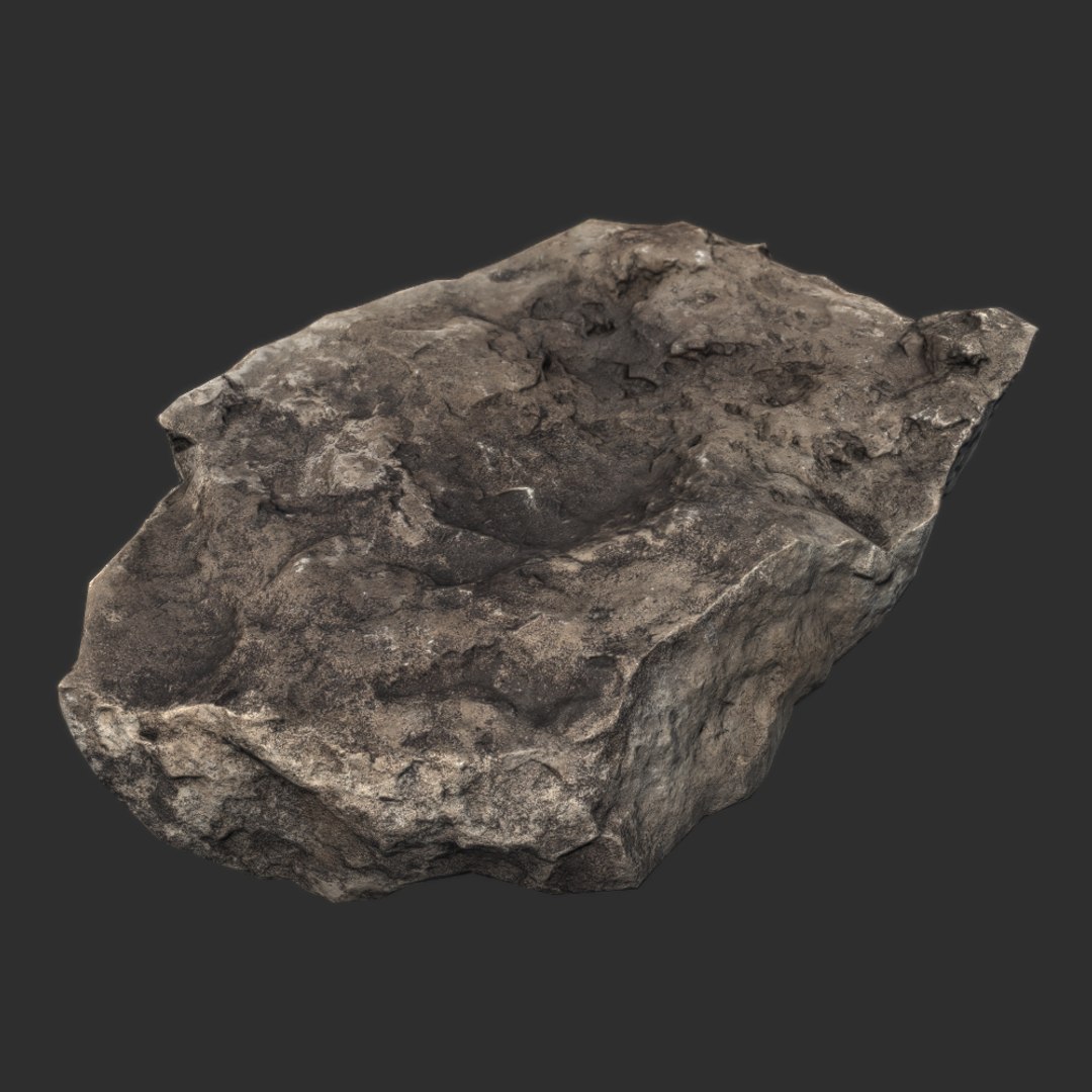 3d Model Of Stone Scan