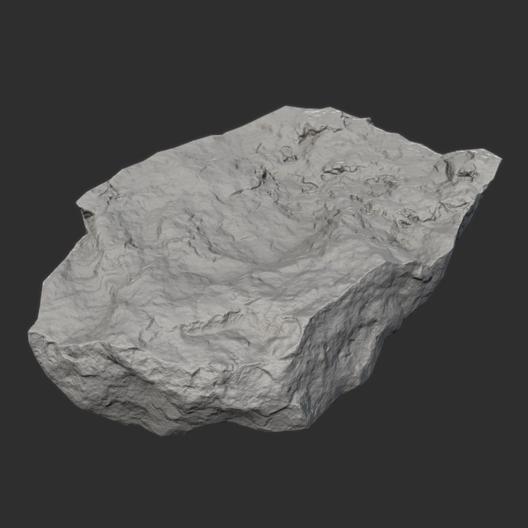 3d Model Of Stone Scan
