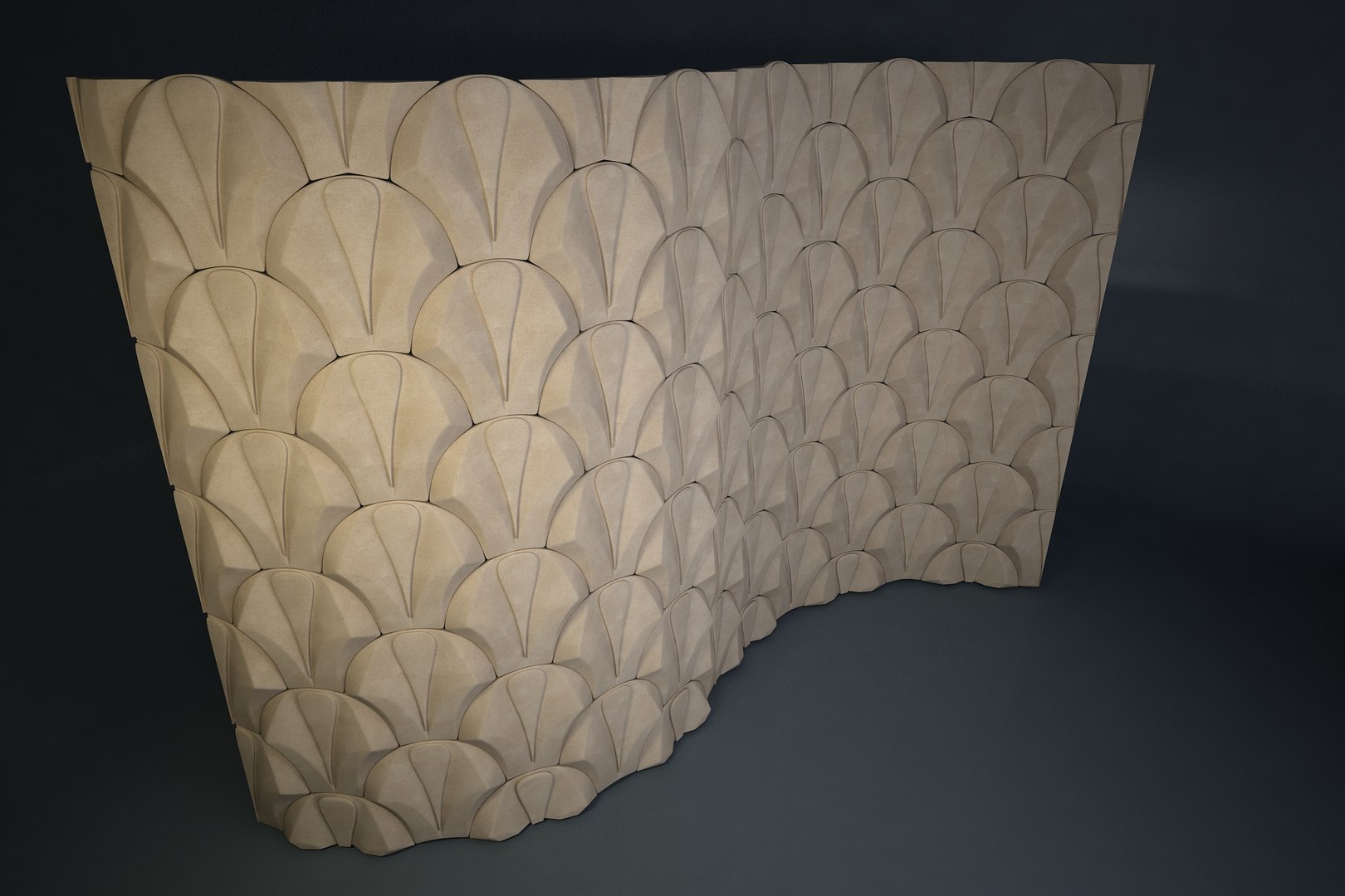 3D Pattern Wall - TurboSquid 1450104