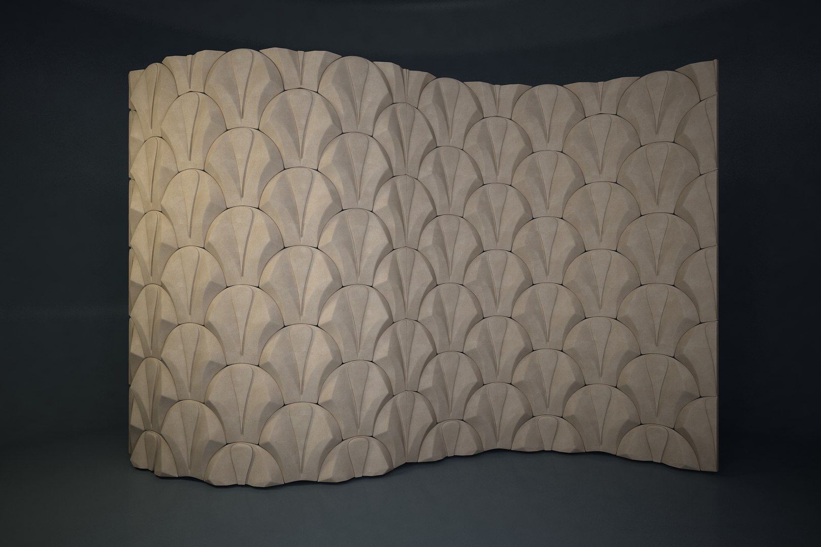 3D Pattern Wall - TurboSquid 1450104
