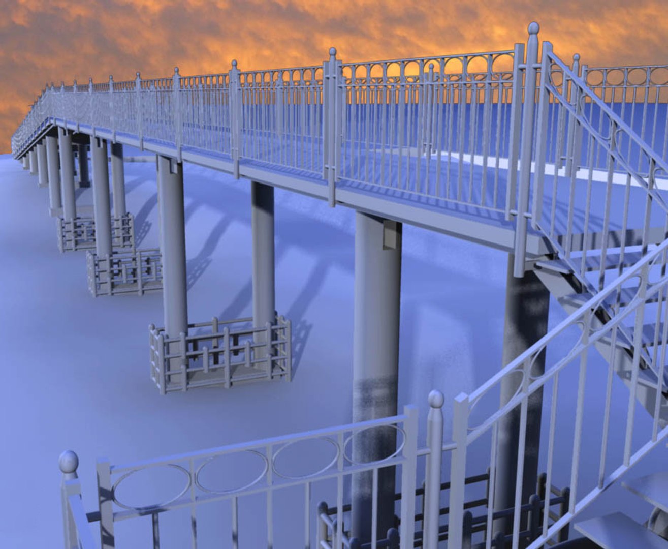 Haul rope 3D model - TurboSquid 1154482