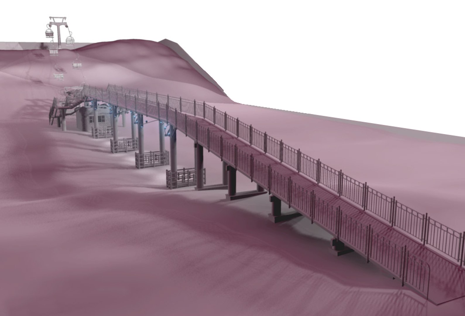 Haul rope 3D model - TurboSquid 1154482