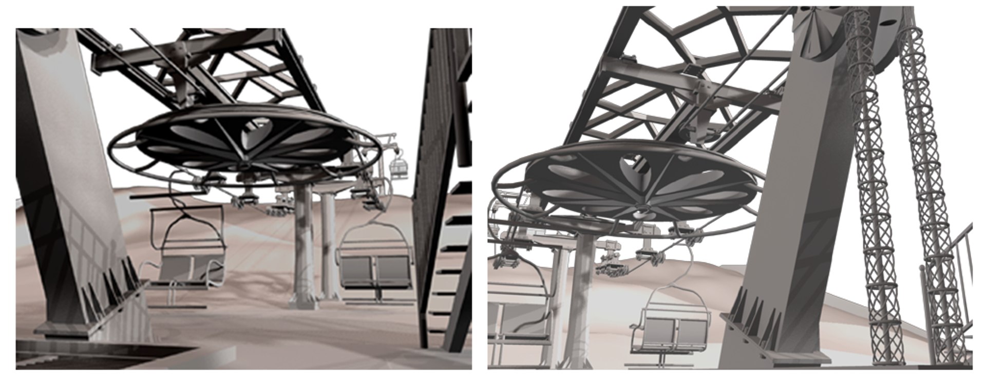 Haul rope 3D model - TurboSquid 1154482