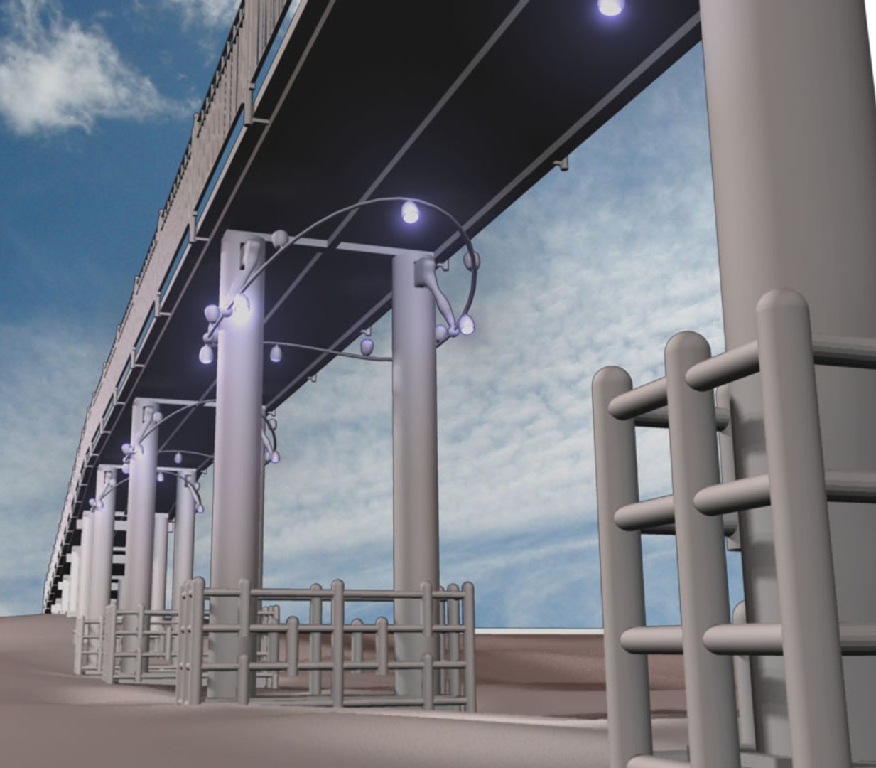 Haul rope 3D model - TurboSquid 1154482