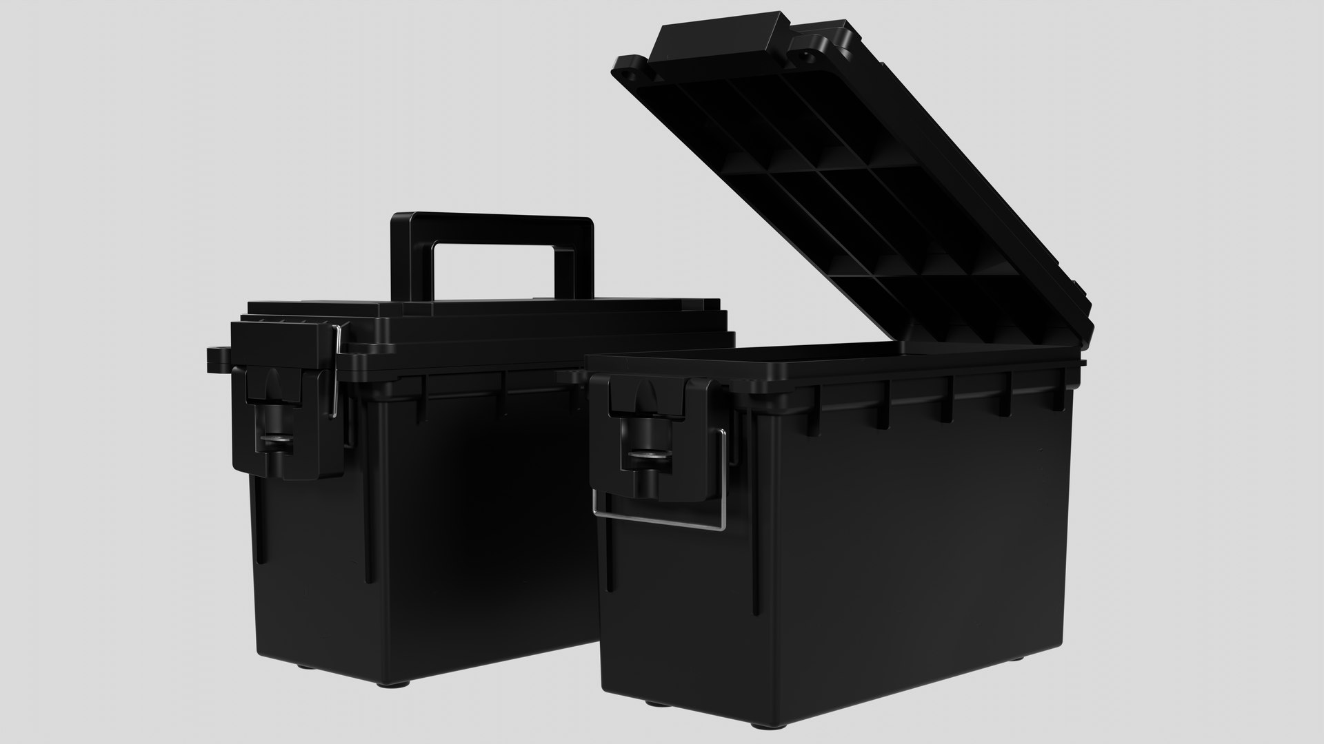 Plastic Ammo Box 3D - TurboSquid 2253392