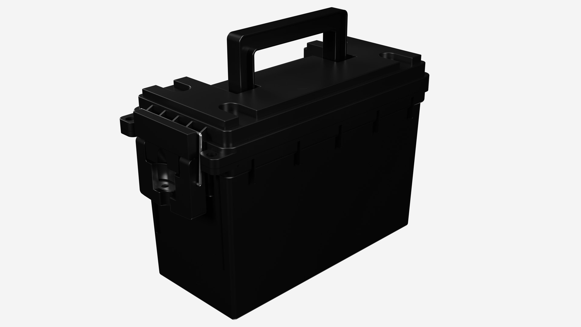 Plastic Ammo Box 3D - TurboSquid 2253392