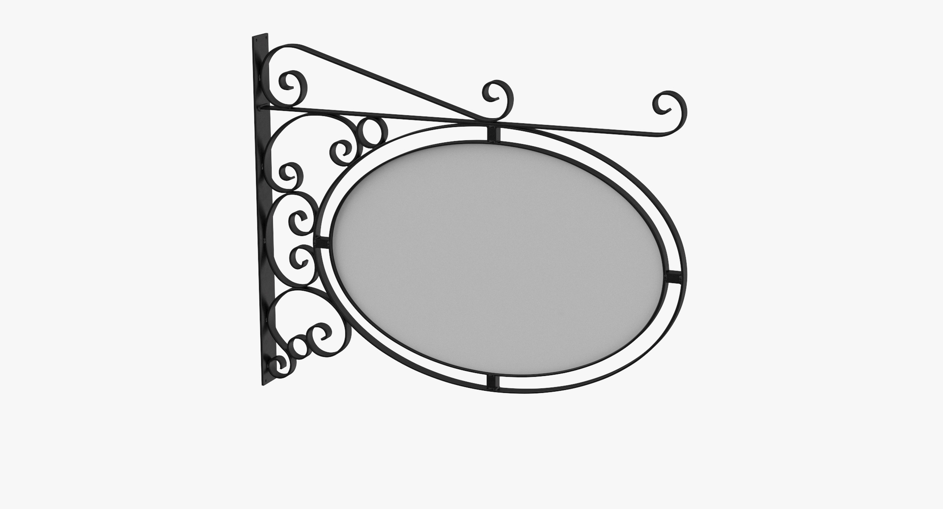 3D Storefront Sign 01 - TurboSquid 1223333