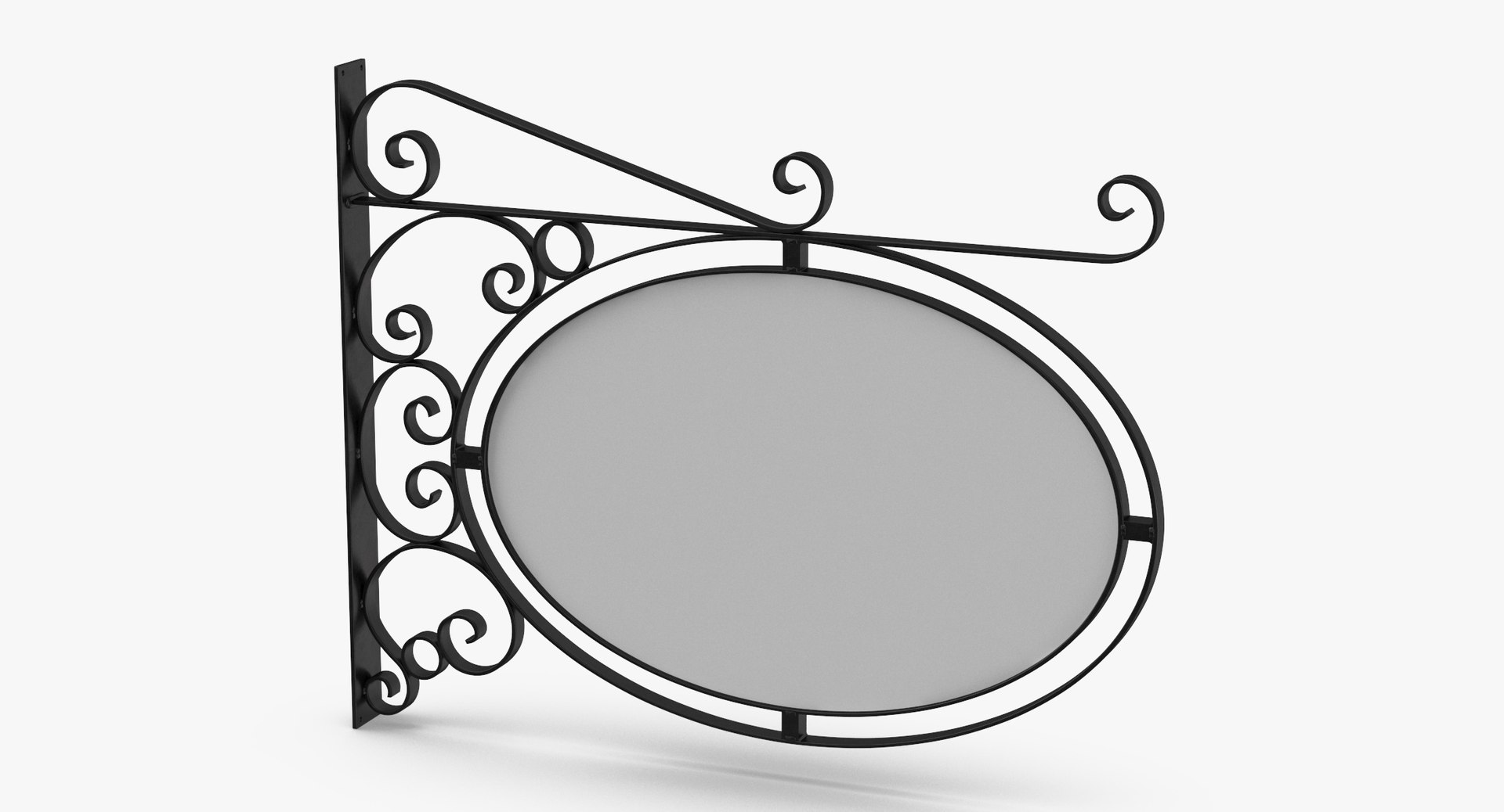 3D Storefront Sign 01 - TurboSquid 1223333