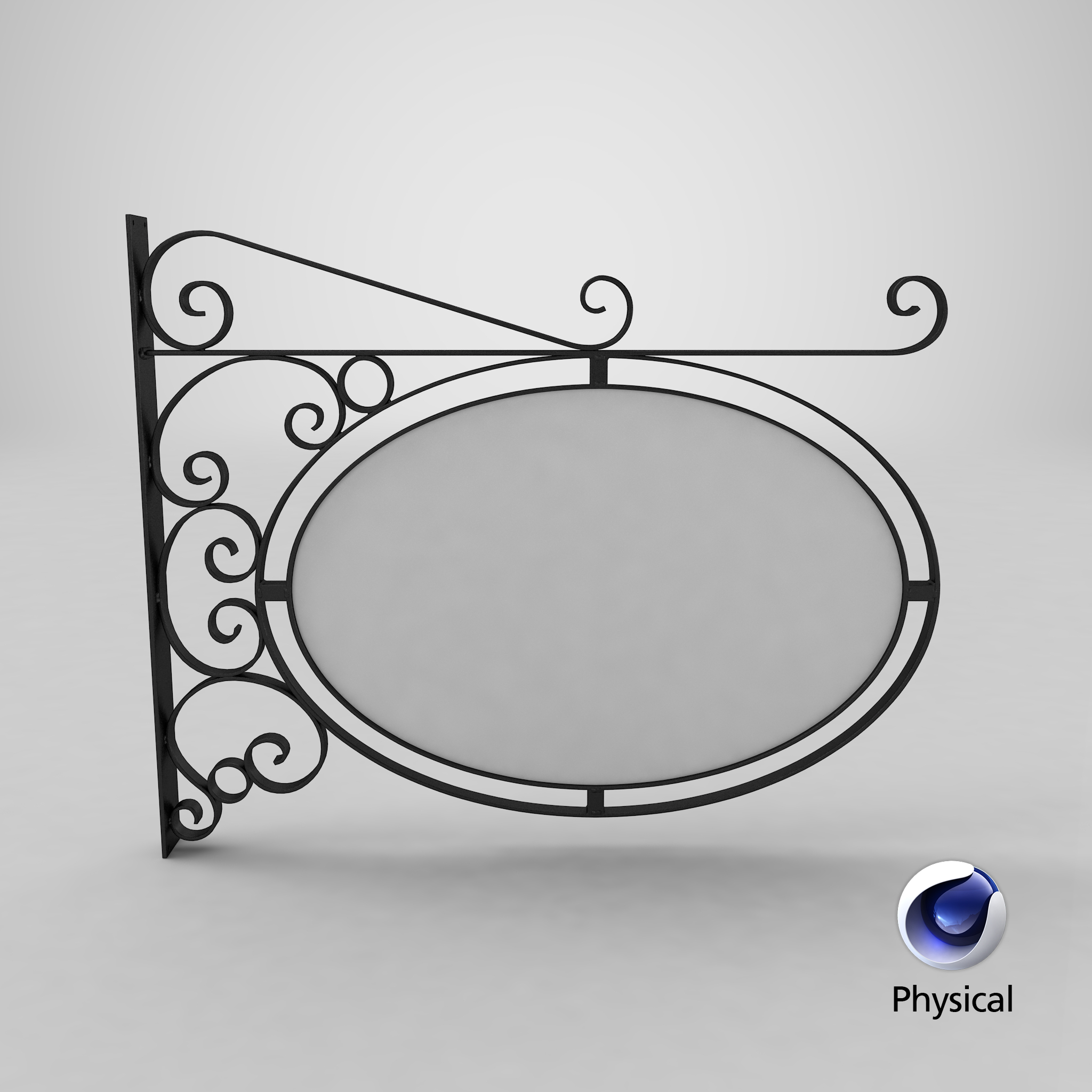 3D storefront sign 01 - TurboSquid 1223333