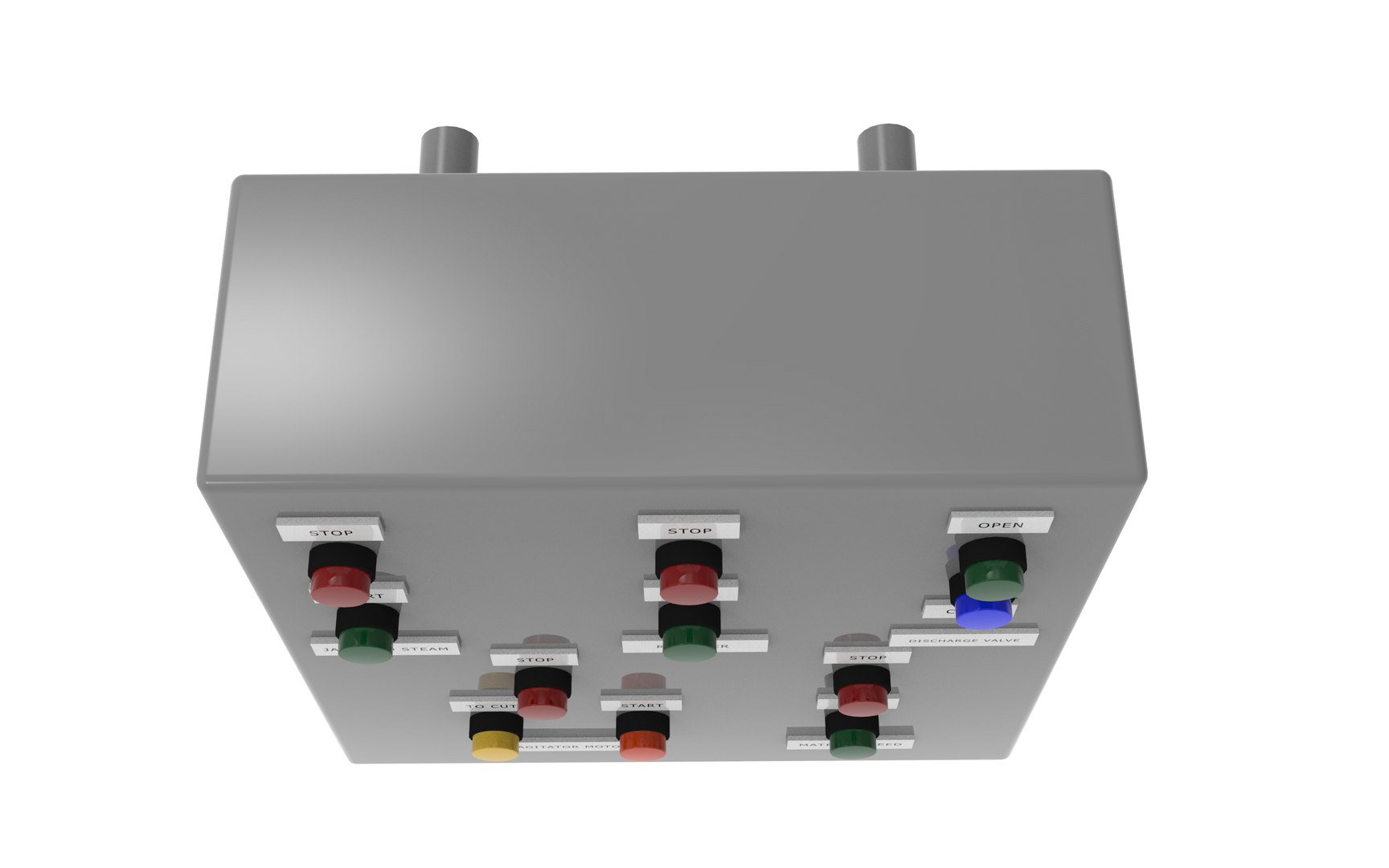 3D Machine Buttons - TurboSquid 2140434