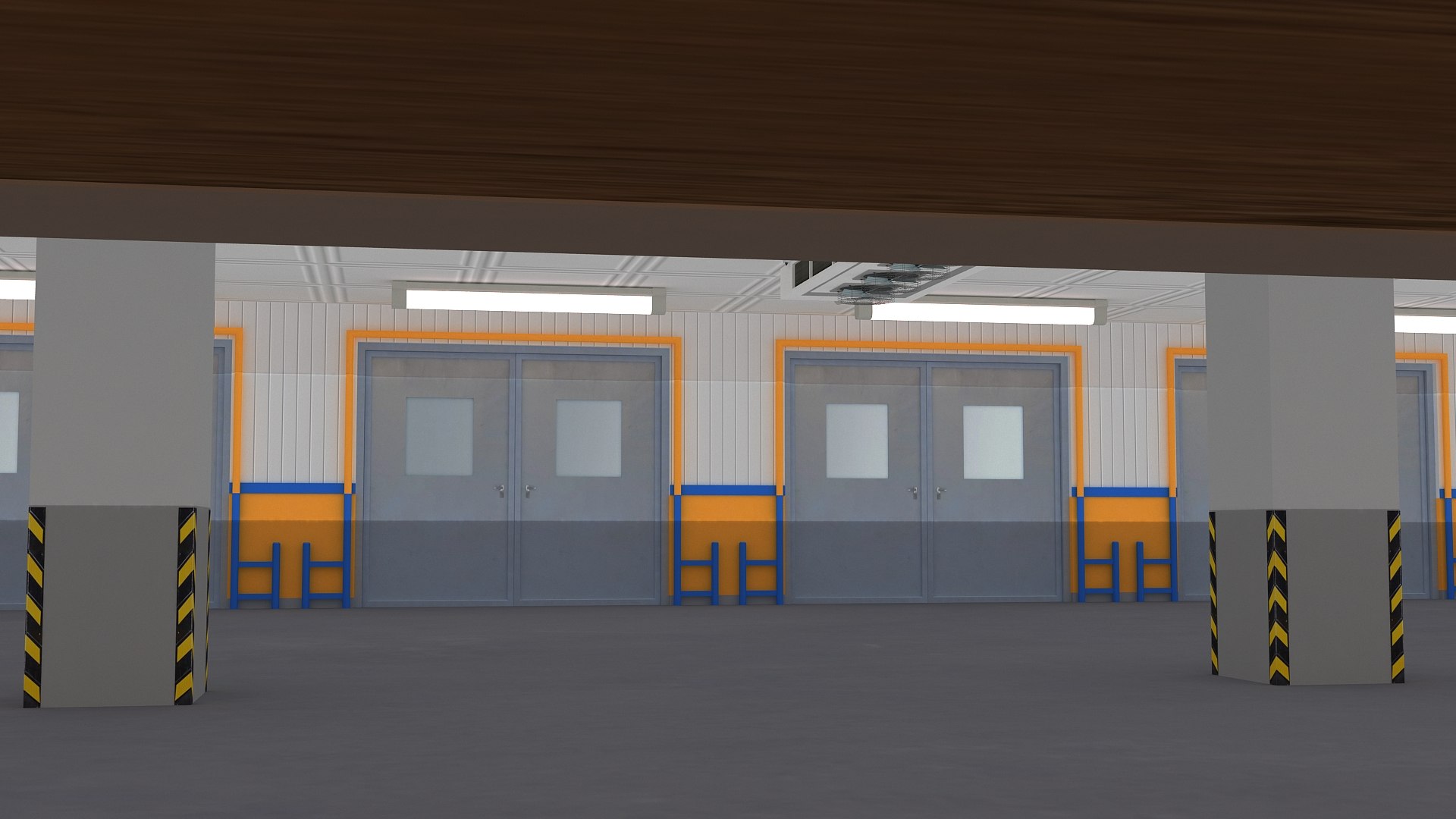 3D Cold Room Storage 3D Model - TurboSquid 2322297