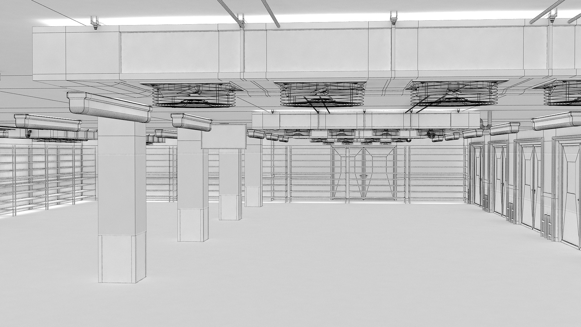 3D Cold Room Storage 3D Model - TurboSquid 2322297