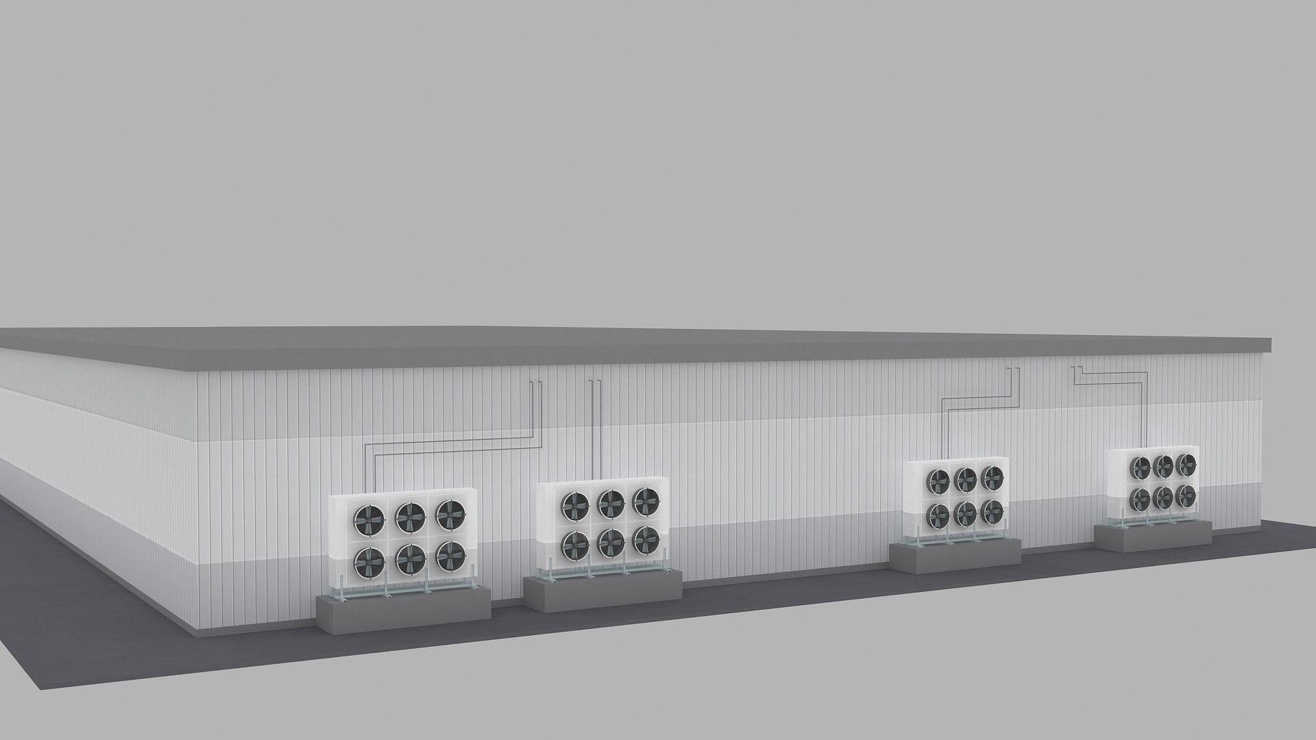3D Cold Room Storage 3D Model - TurboSquid 2322297