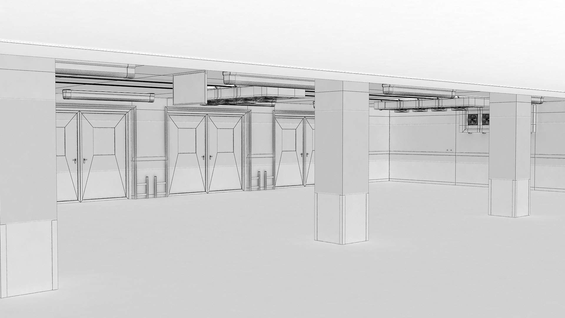 3D Cold Room Storage 3D Model - TurboSquid 2322297