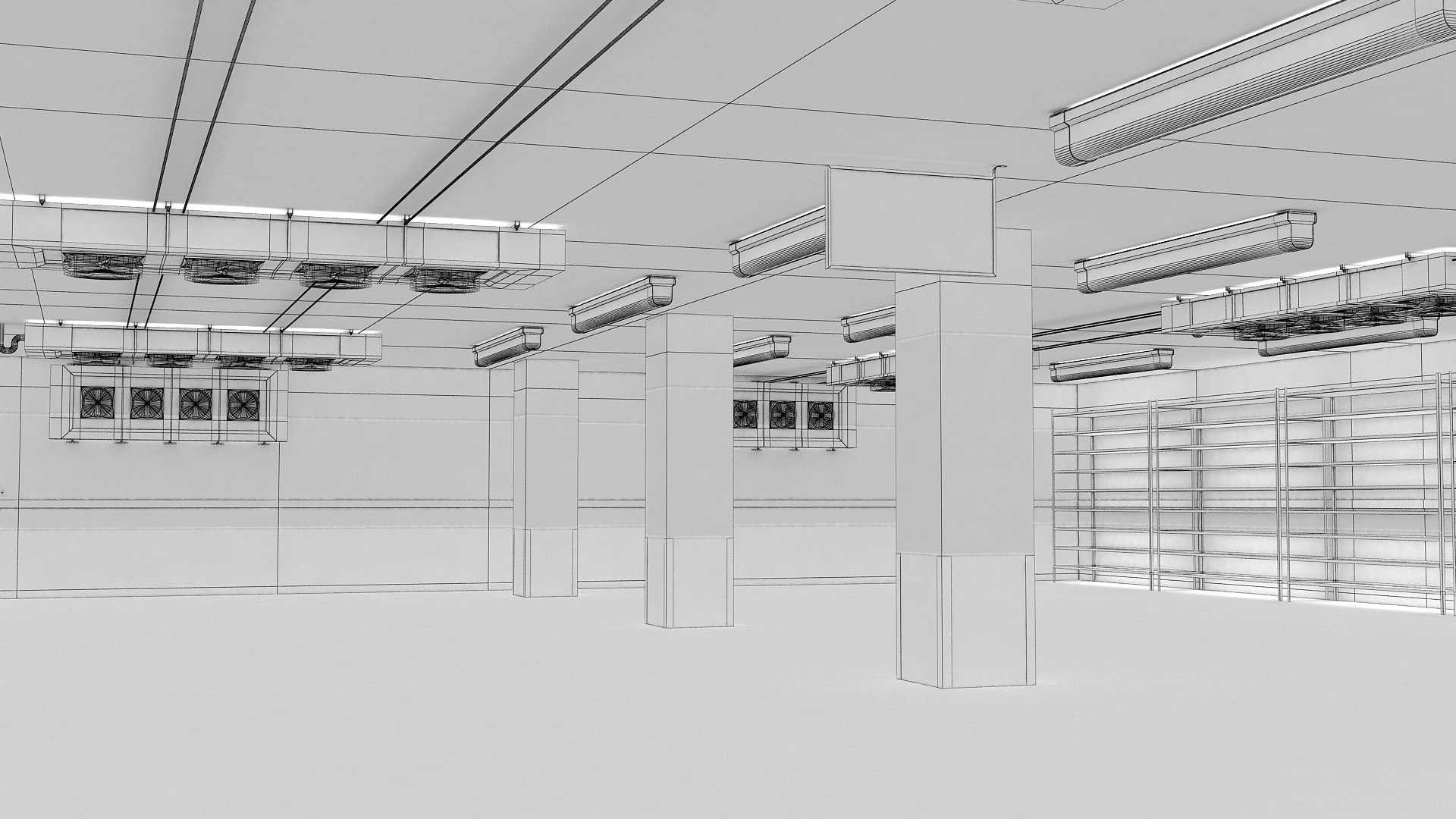 3D Cold Room Storage 3D Model - TurboSquid 2322297