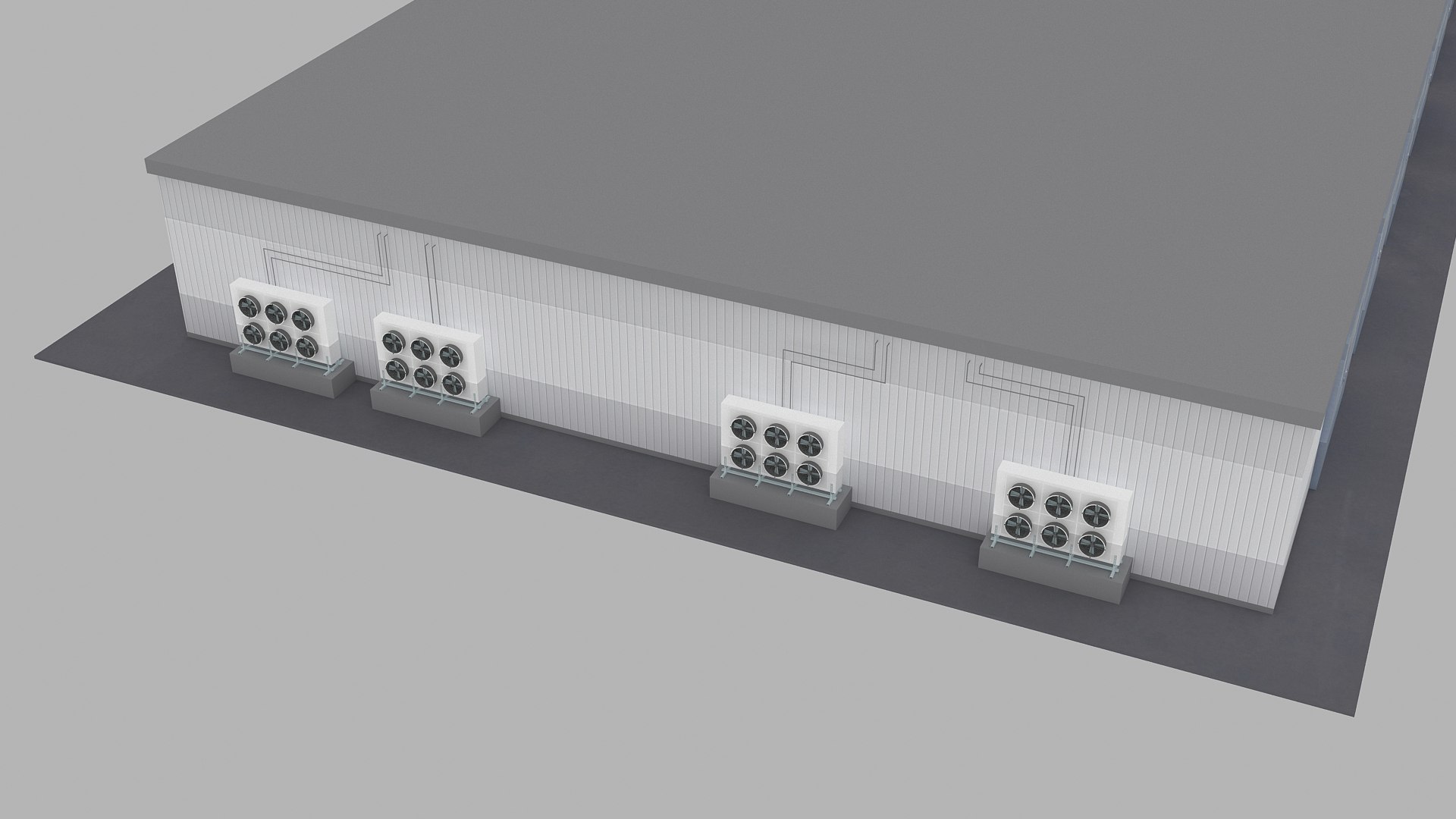 3D Cold Room Storage 3D Model - TurboSquid 2322297