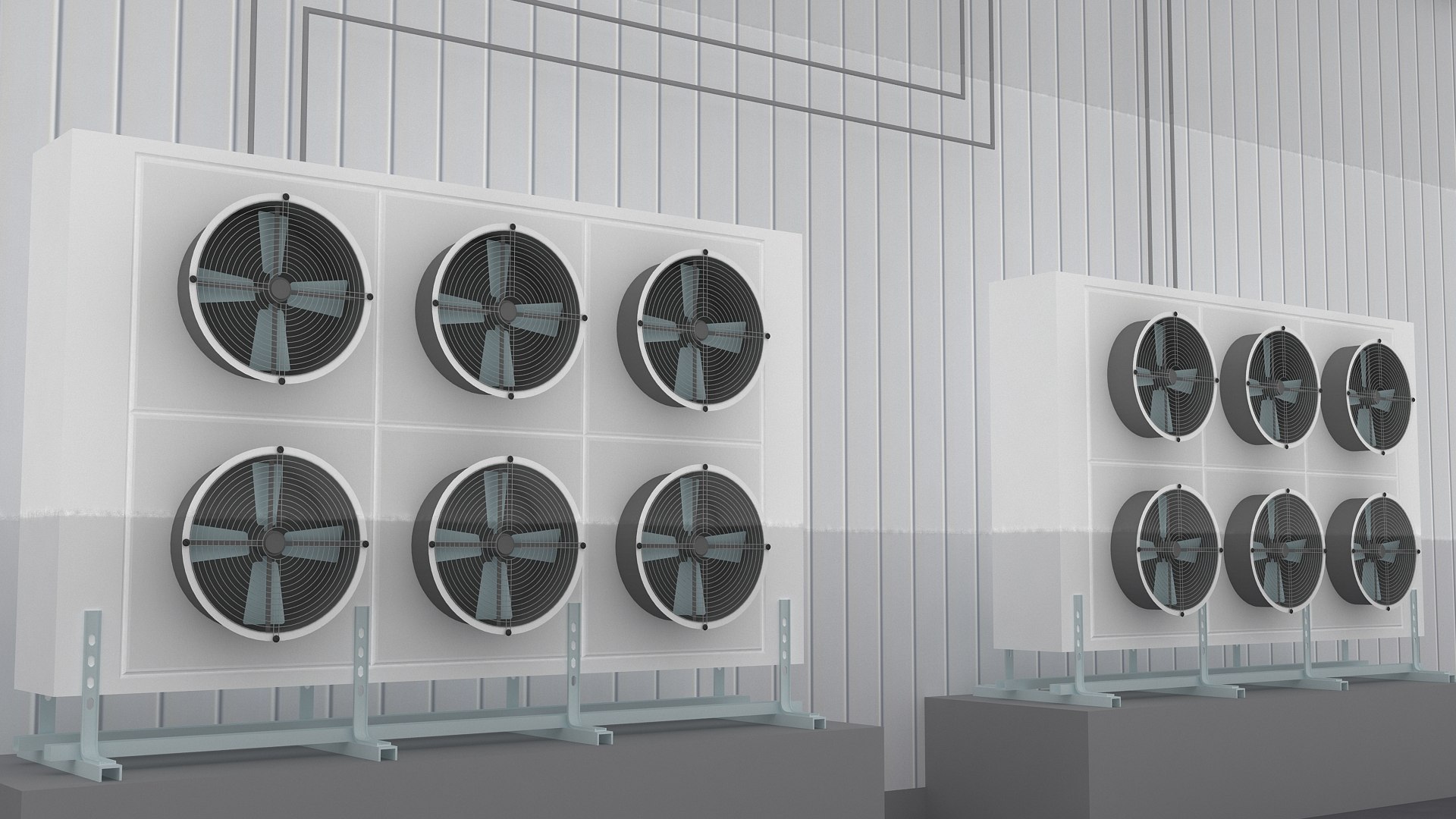 3D Cold Room Storage 3D Model - TurboSquid 2322297