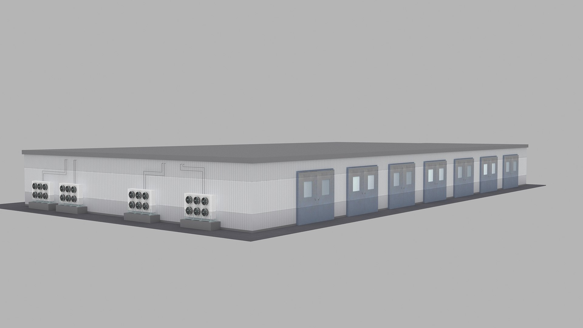 3D Cold Room Storage 3D Model - TurboSquid 2322297