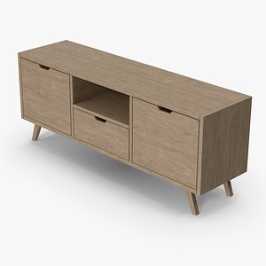 Low Poly Tv Stand 3D Models for Download | TurboSquid