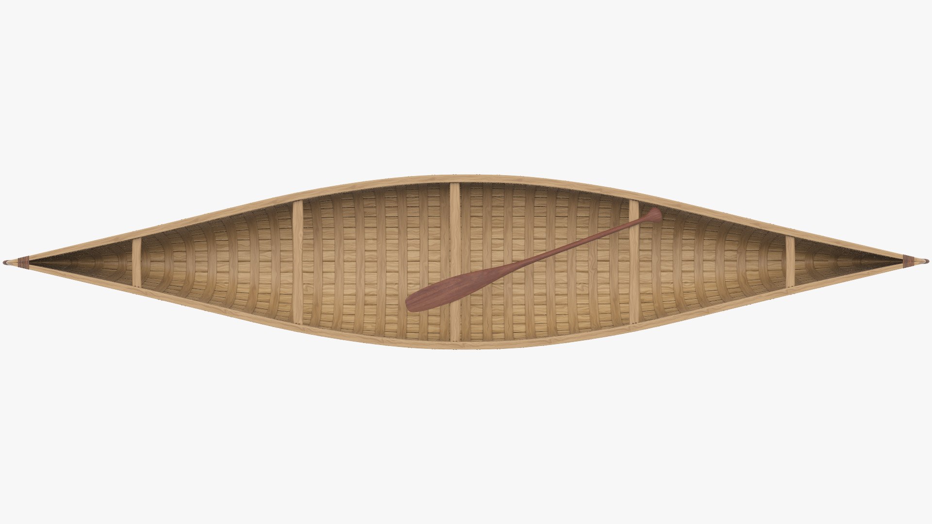 Traditional Canoe 3D - TurboSquid 1718882