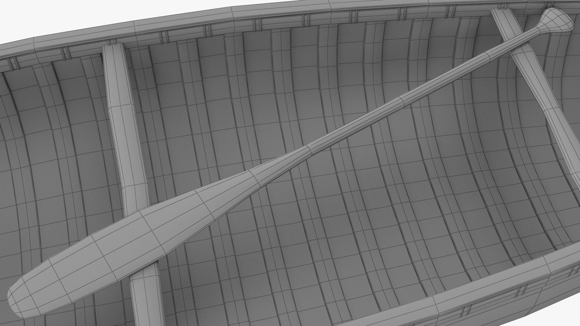 Traditional Canoe 3D - TurboSquid 1718882