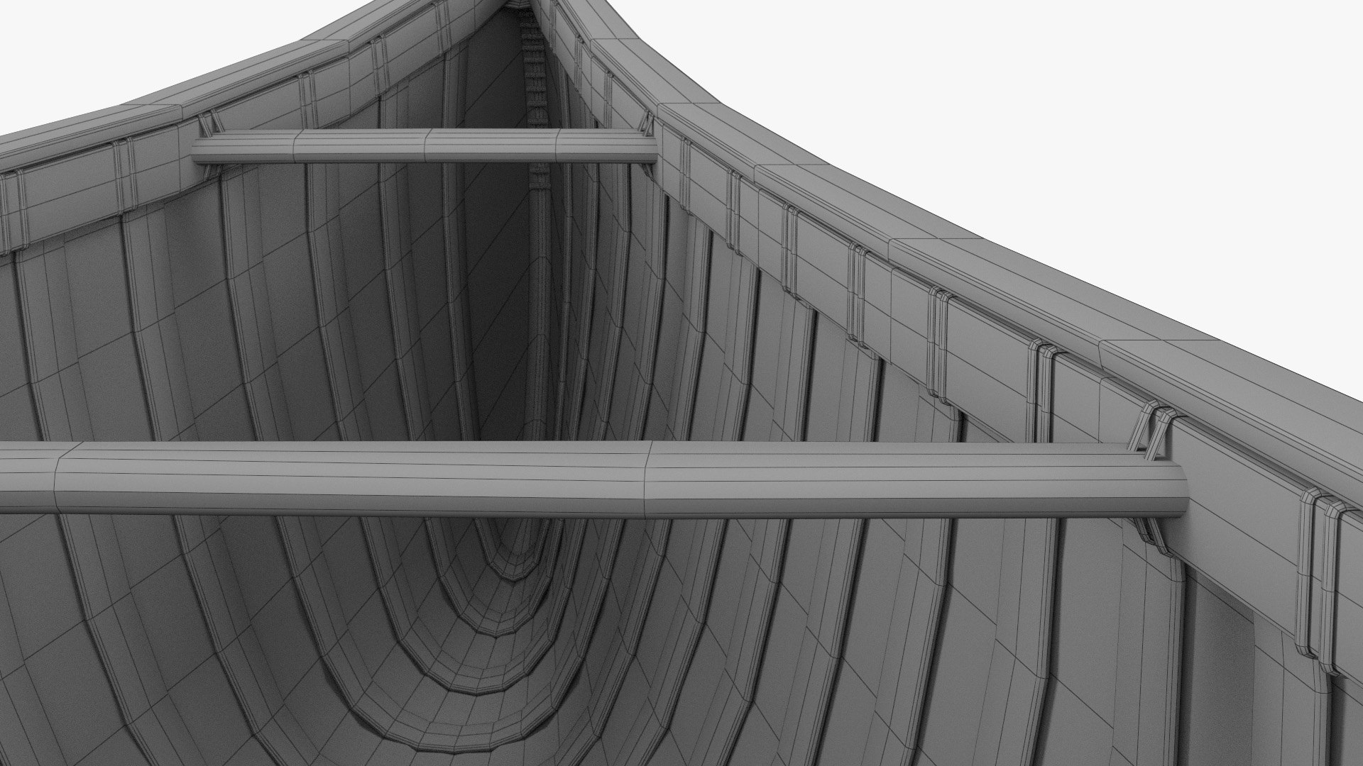 Traditional Canoe 3D - TurboSquid 1718882