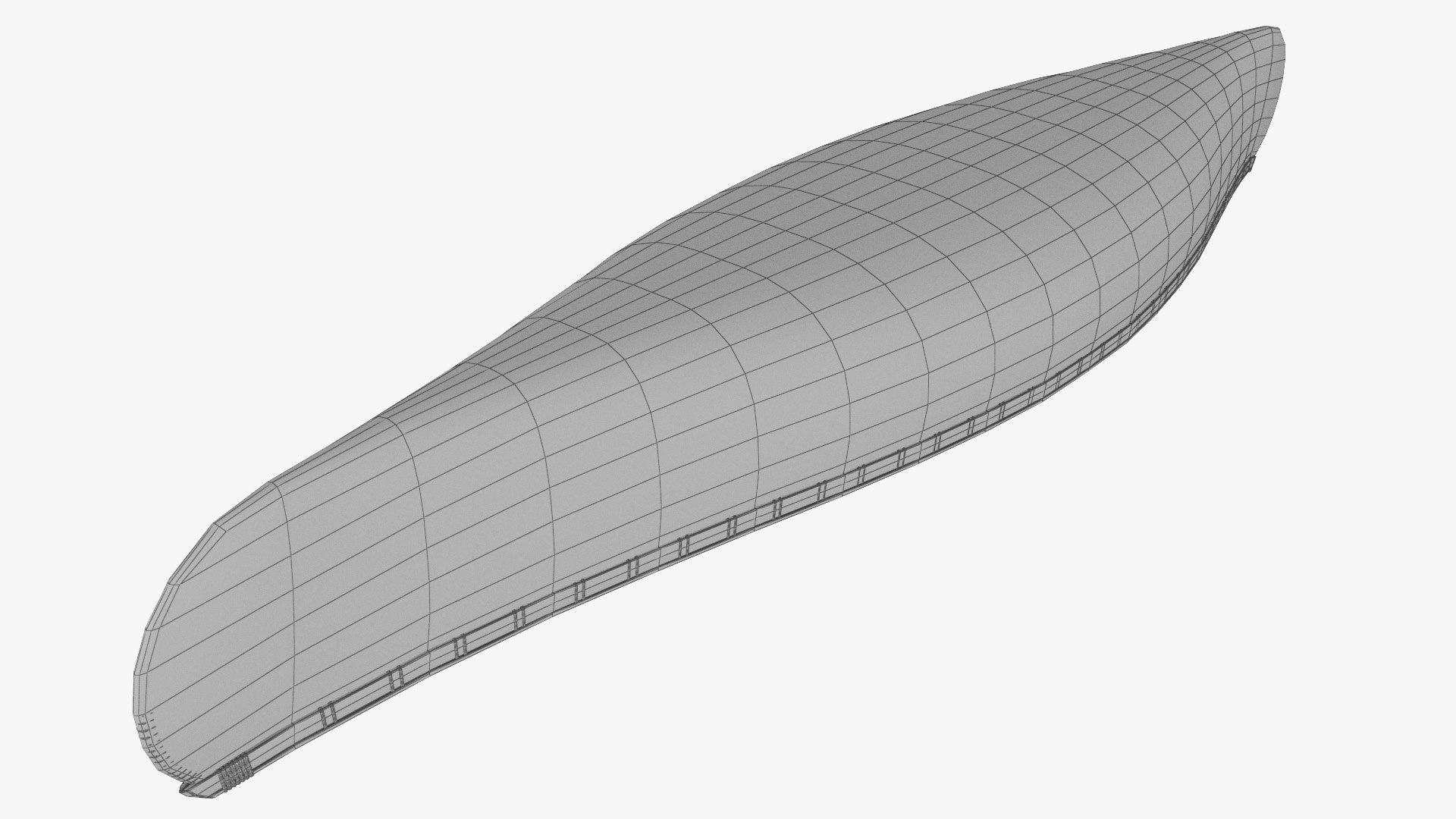 Traditional Canoe 3D - TurboSquid 1718882