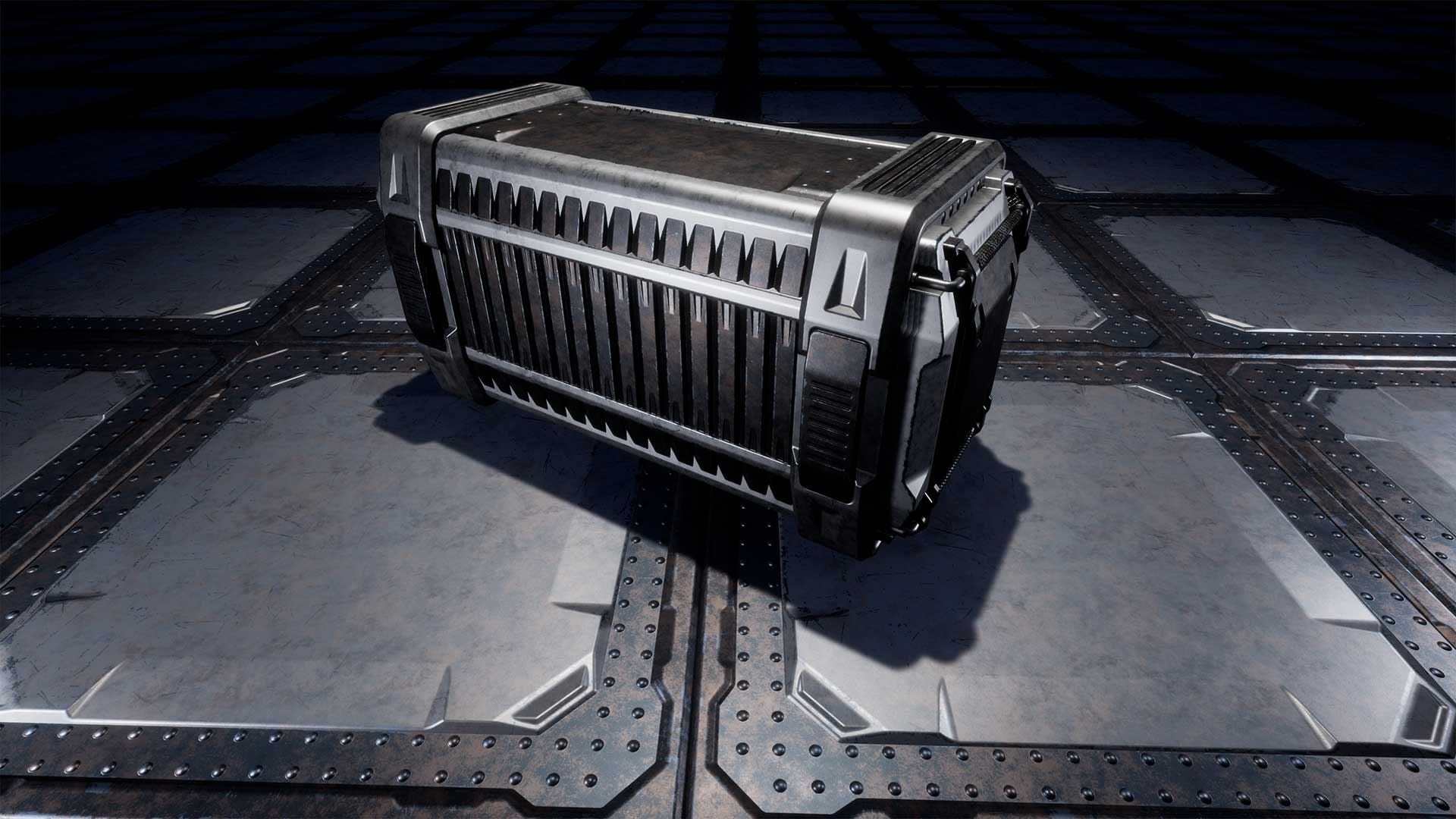Sci-fi Cargo Container Model - TurboSquid 1984454
