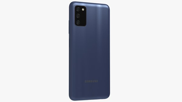 Samsung Galaxy A03s Blue 3D model - TurboSquid 1783191