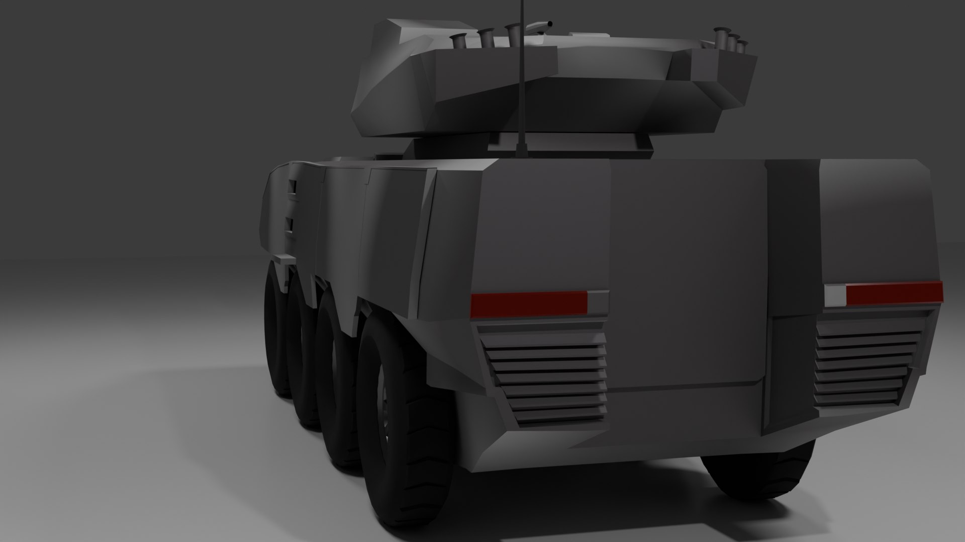 APC With Twin-Barrel Cannon 3D Model - TurboSquid 2227836