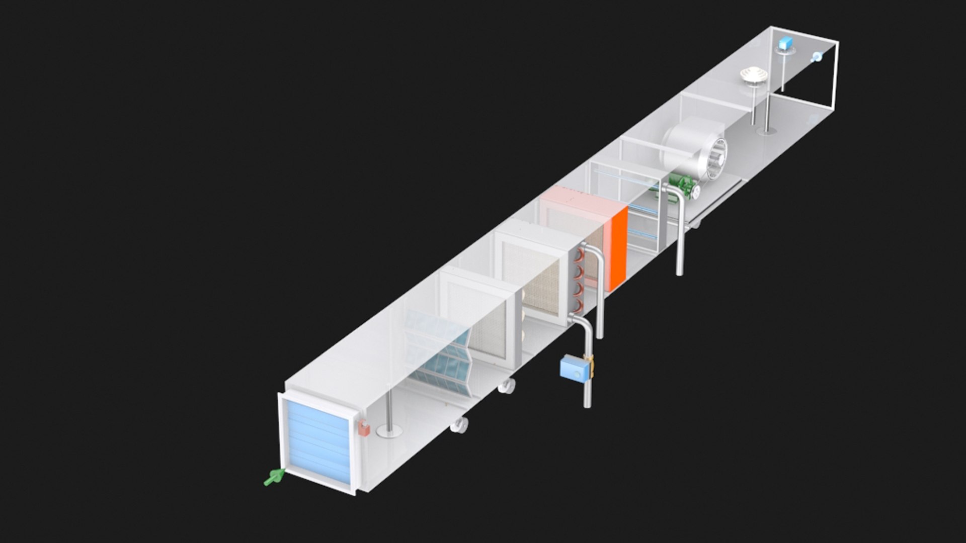 Air Handling Unit ACCU 3D Model - TurboSquid 2240483