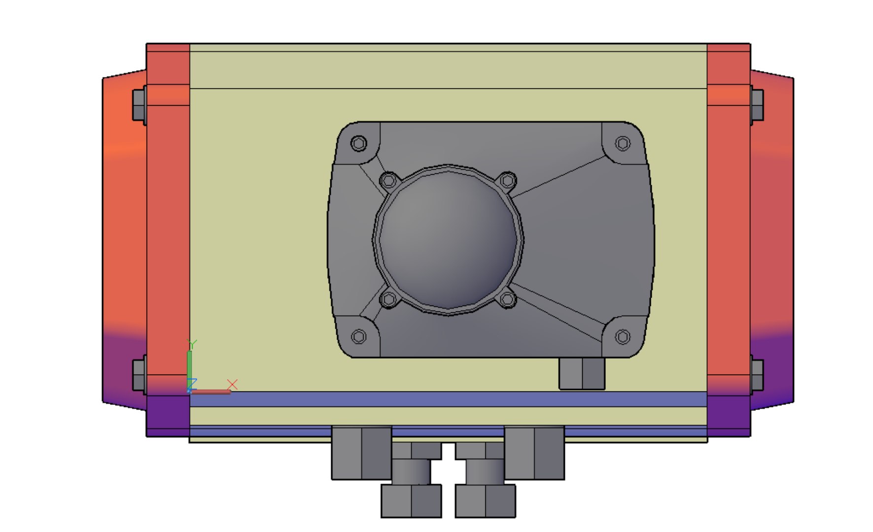 3D ActuadorSerie9293Serie6ASerie5AValveStatusMonitor - TurboSquid 2226997