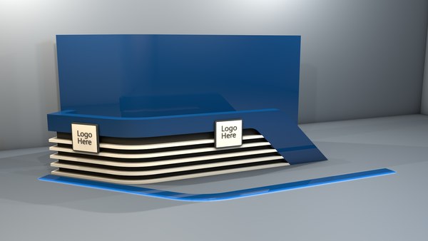 3D welcome desk - TurboSquid 1669872