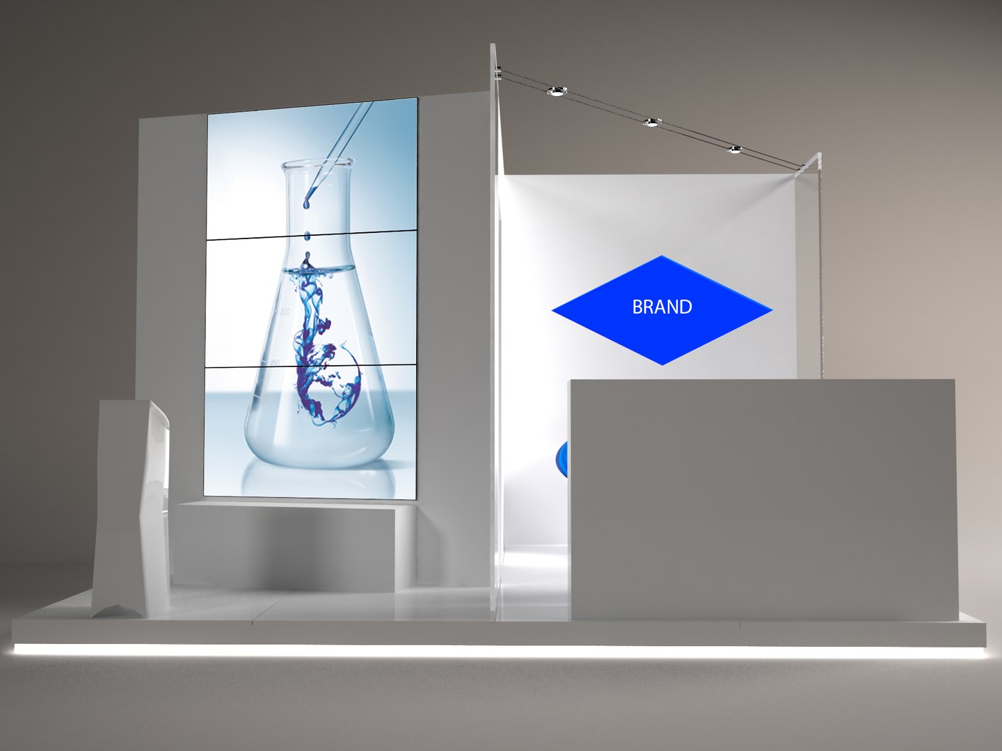3d Exhibition Stand 4x3