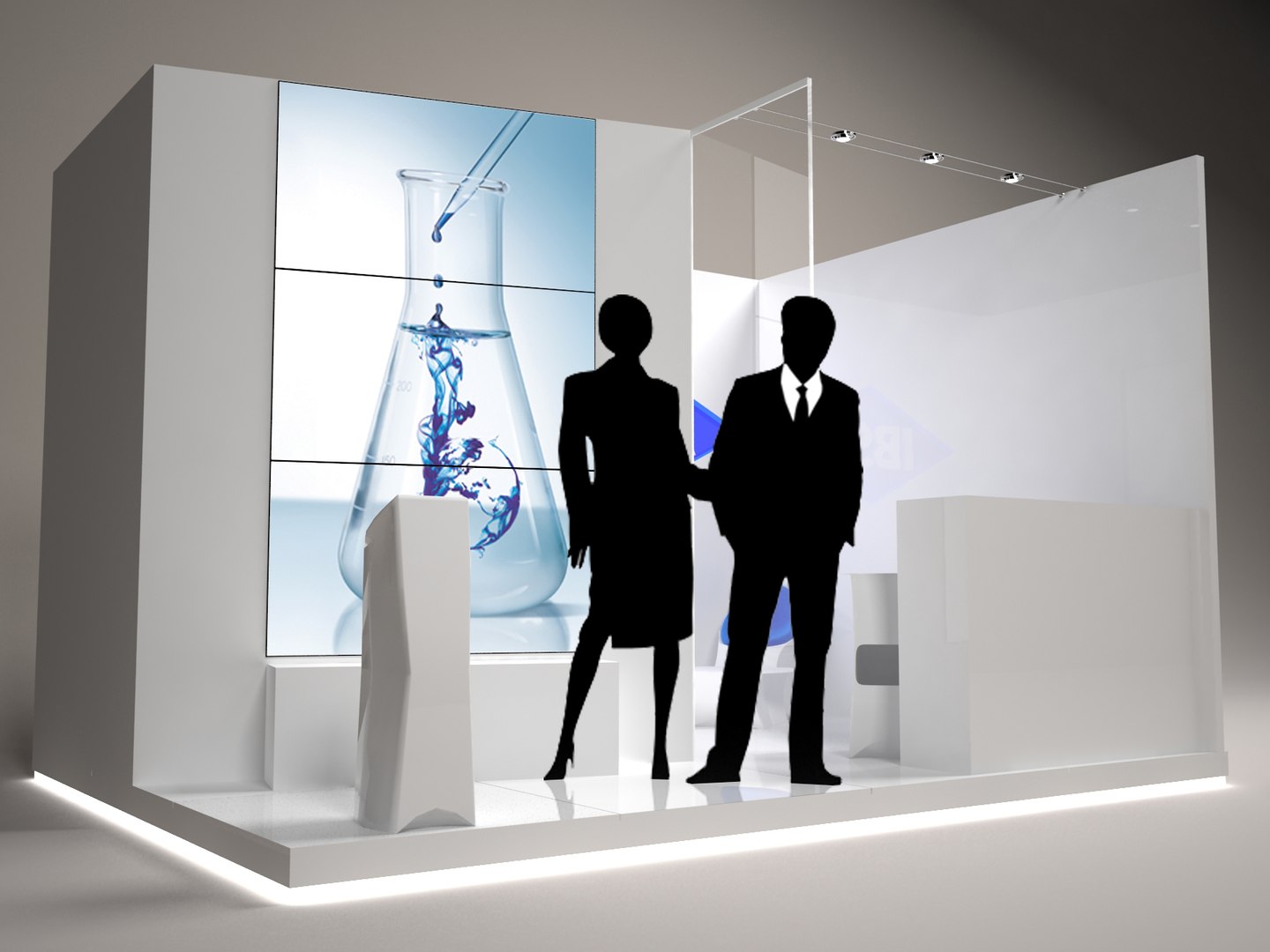 3d Exhibition Stand 4x3