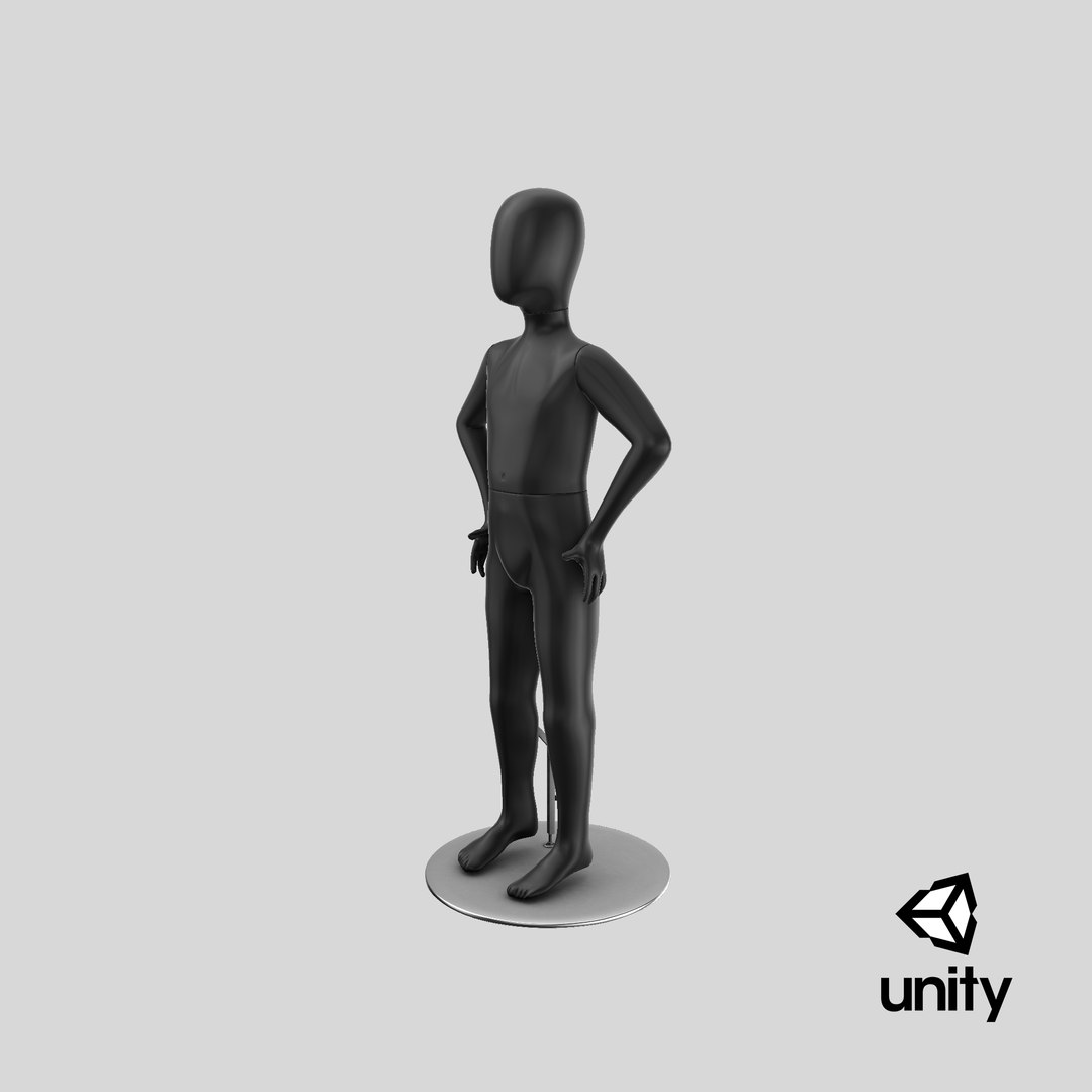 3D Clothing Mannequins Modular 08 Model - TurboSquid 1969410