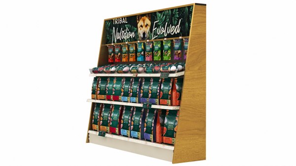 Pet Shop - Pet Food Shelves Collection model - TurboSquid 1791129