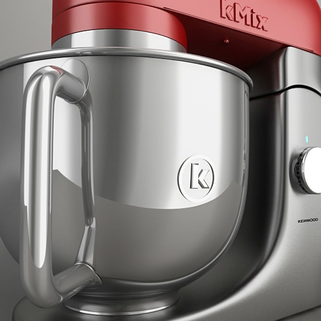Kenwood Kmix Mix 3d Model