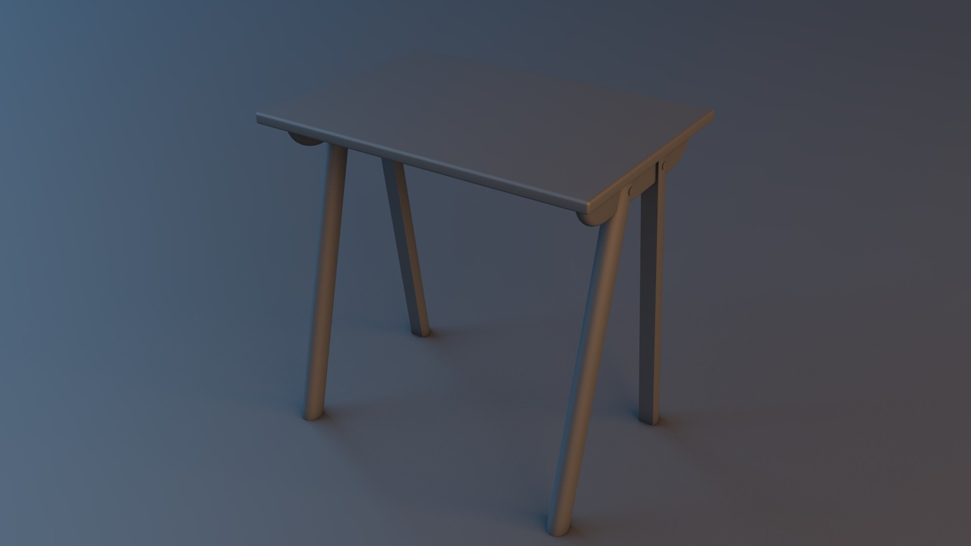 Table School 3D Model - TurboSquid 1593133