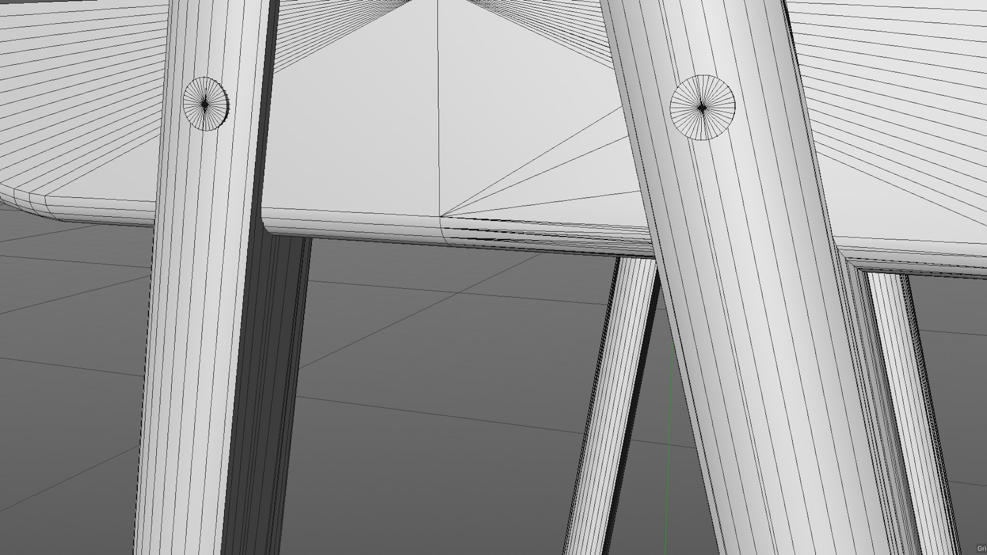 Table School 3D Model - TurboSquid 1593133