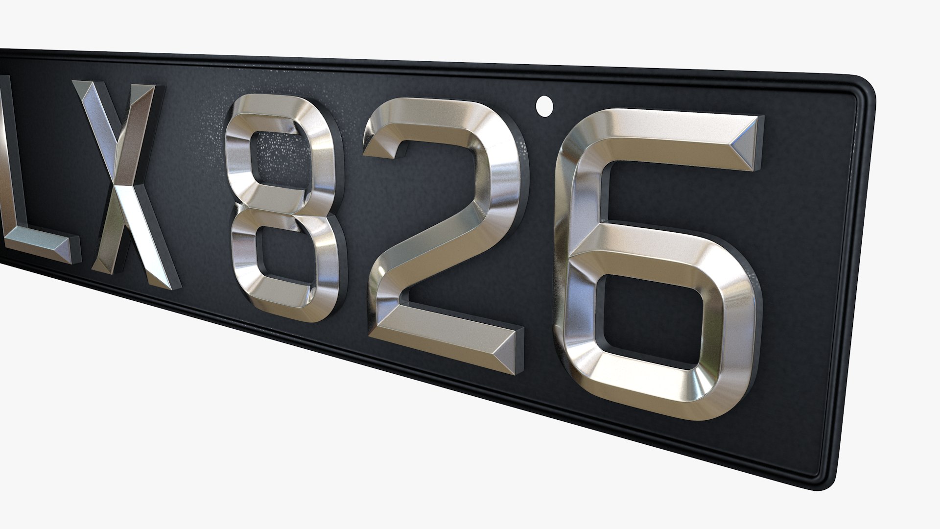 3D Model Vintage London Plate - TurboSquid 2001259