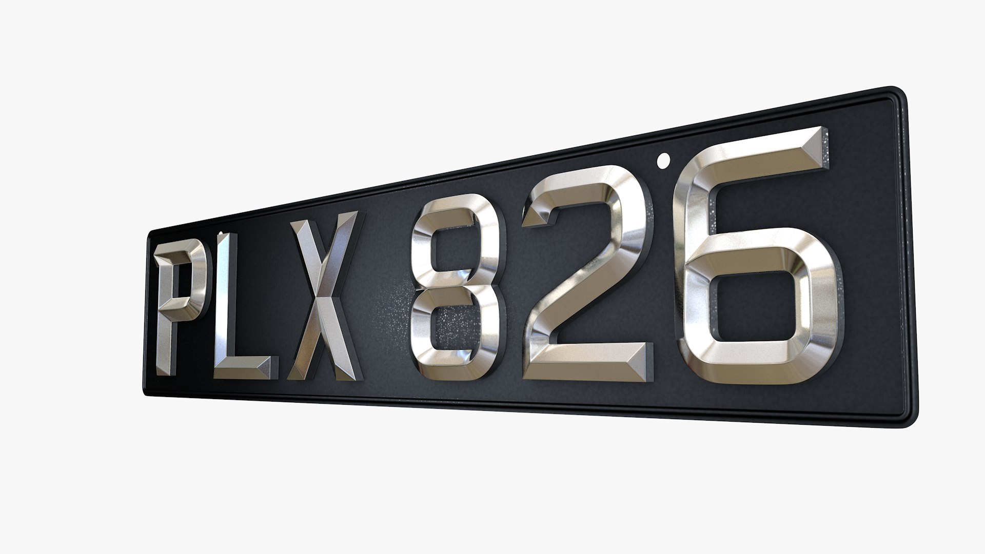 3D Model Vintage London Plate - TurboSquid 2001259