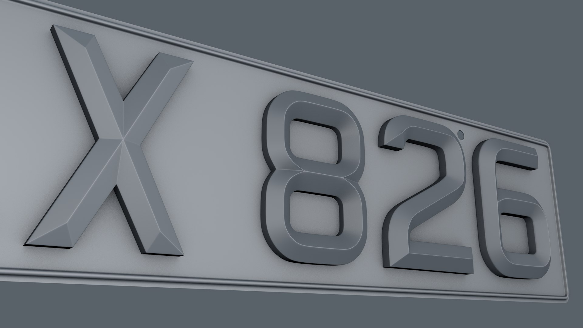 3D Model Vintage London Plate - TurboSquid 2001259