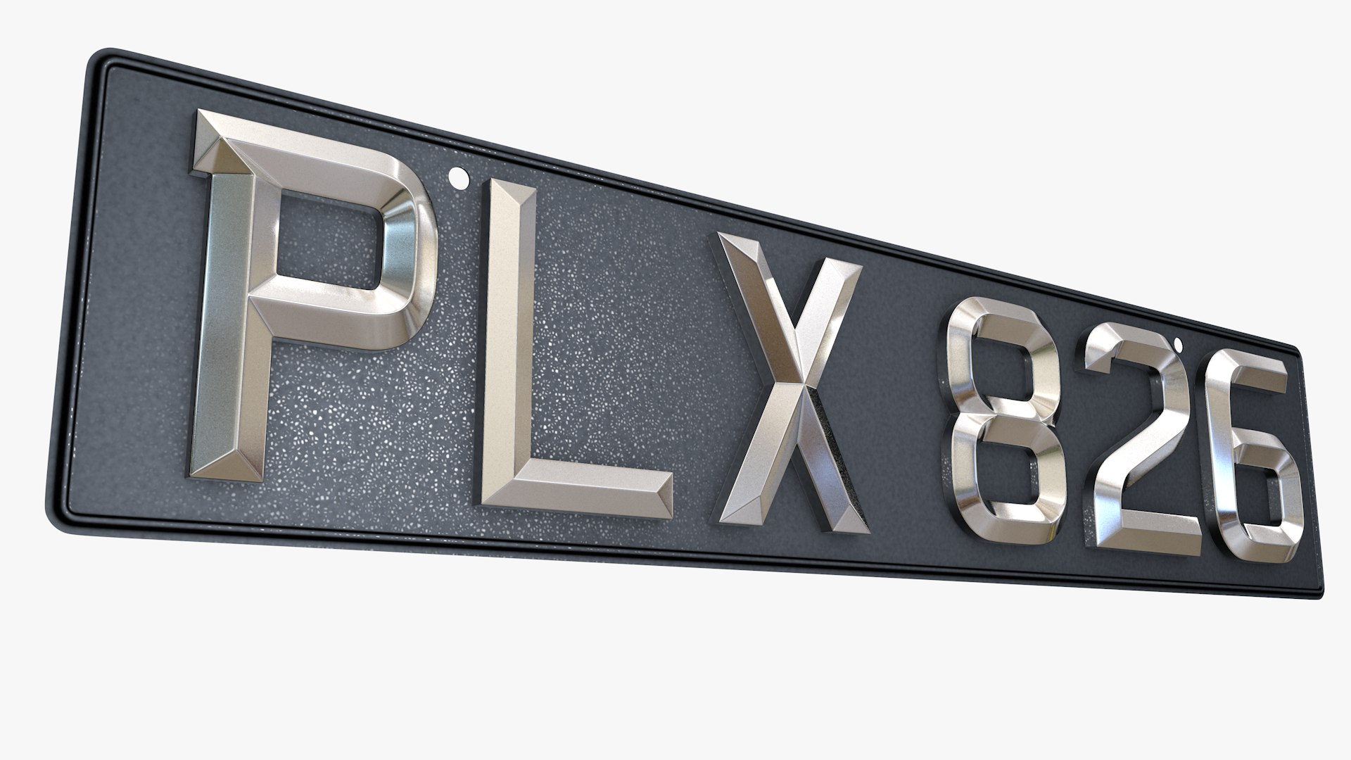 3D Model Vintage London Plate - TurboSquid 2001259