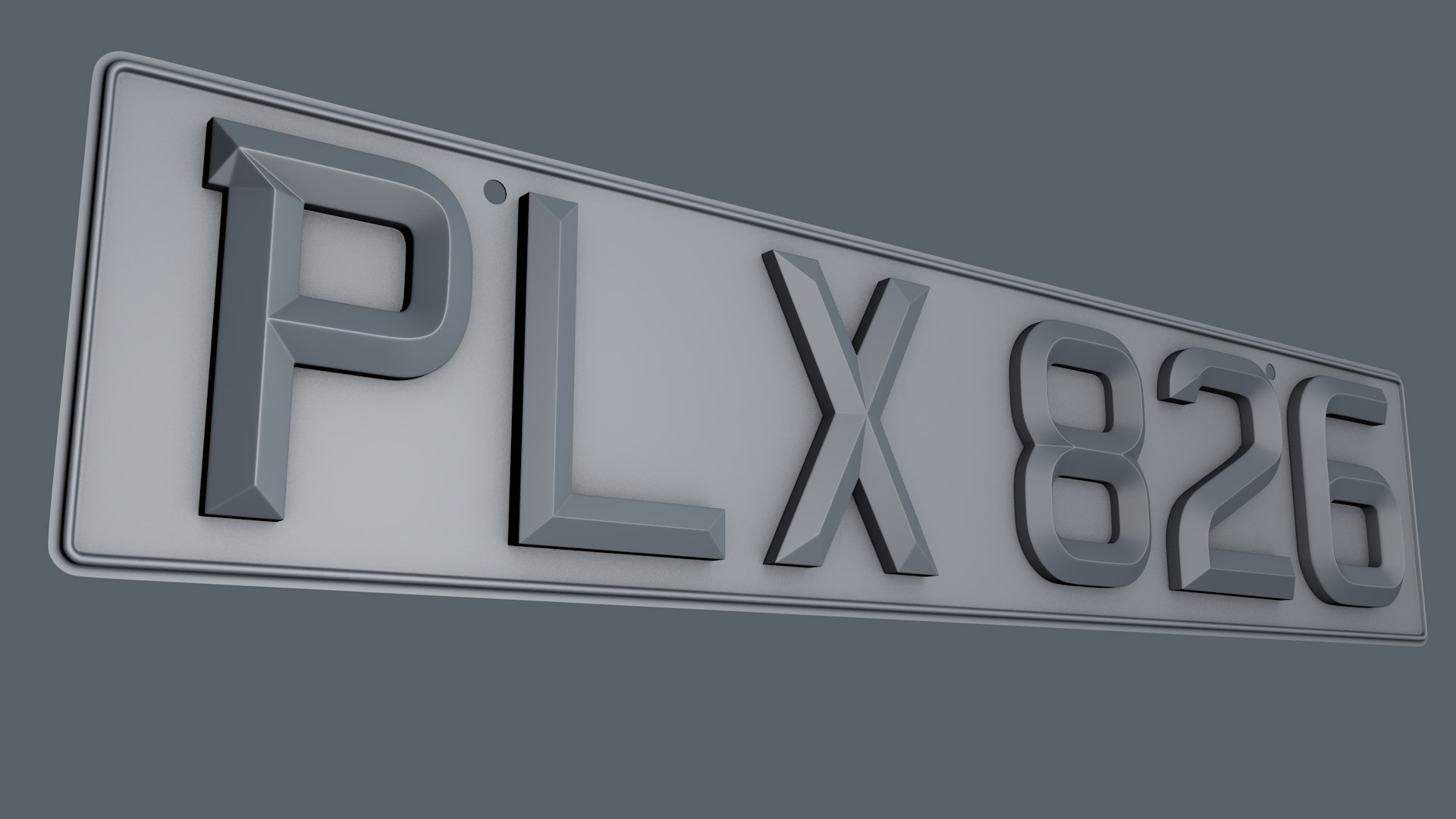 3D Model Vintage London Plate - TurboSquid 2001259