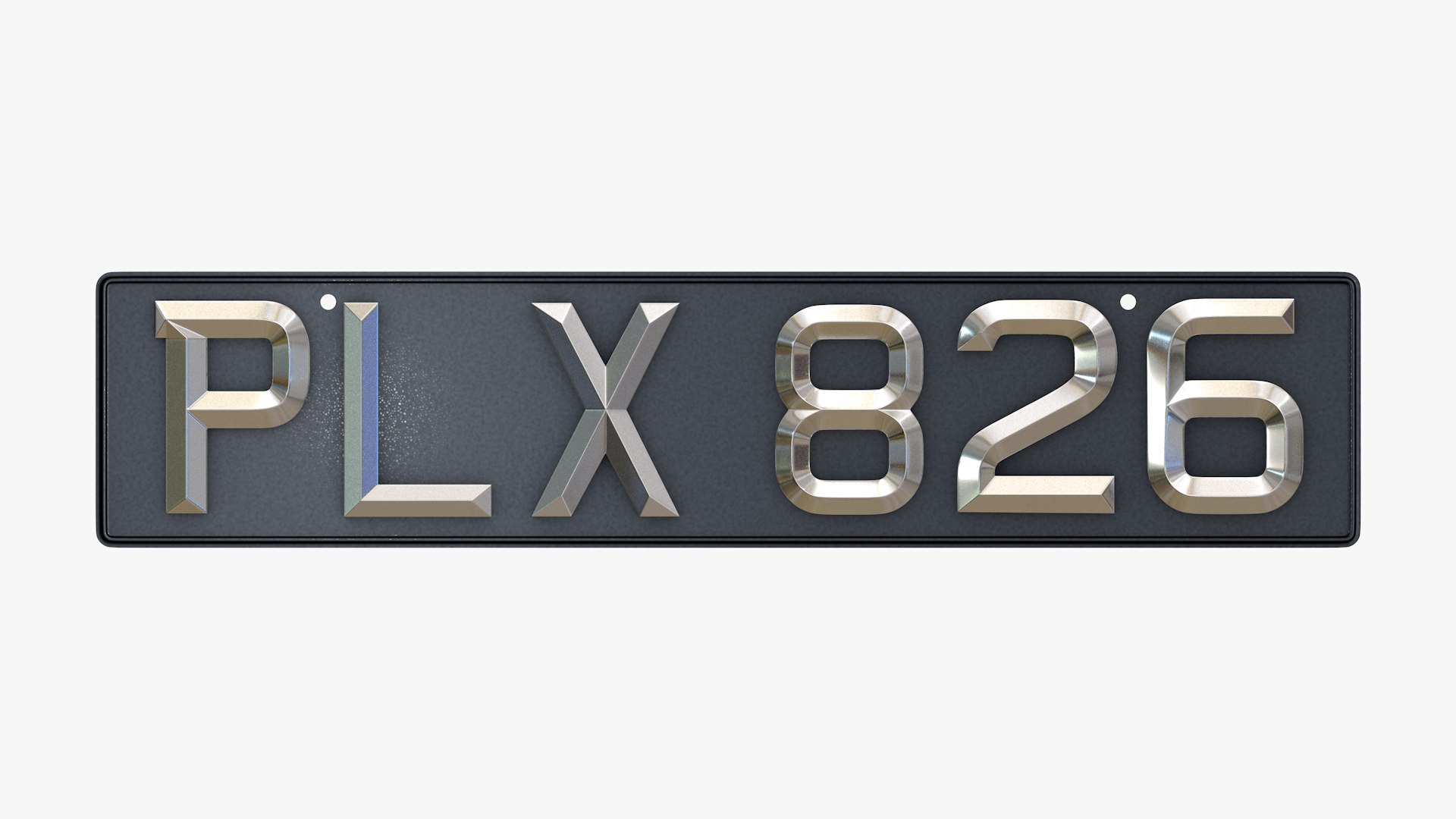 3D Model Vintage London Plate - TurboSquid 2001259