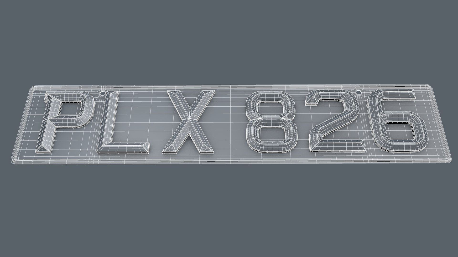 3D Model Vintage London Plate - TurboSquid 2001259