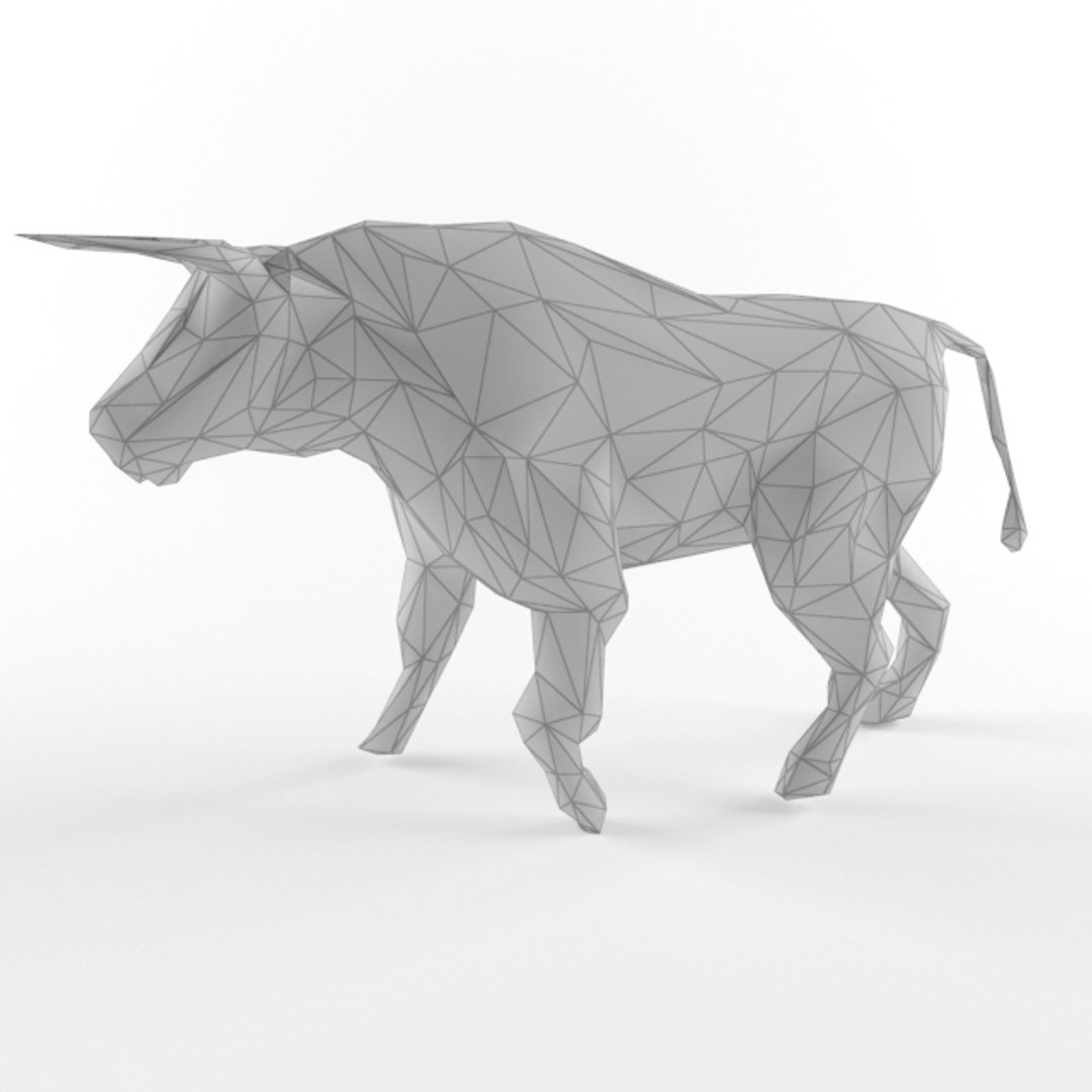 Bull Ready Render Model - TurboSquid 1349147