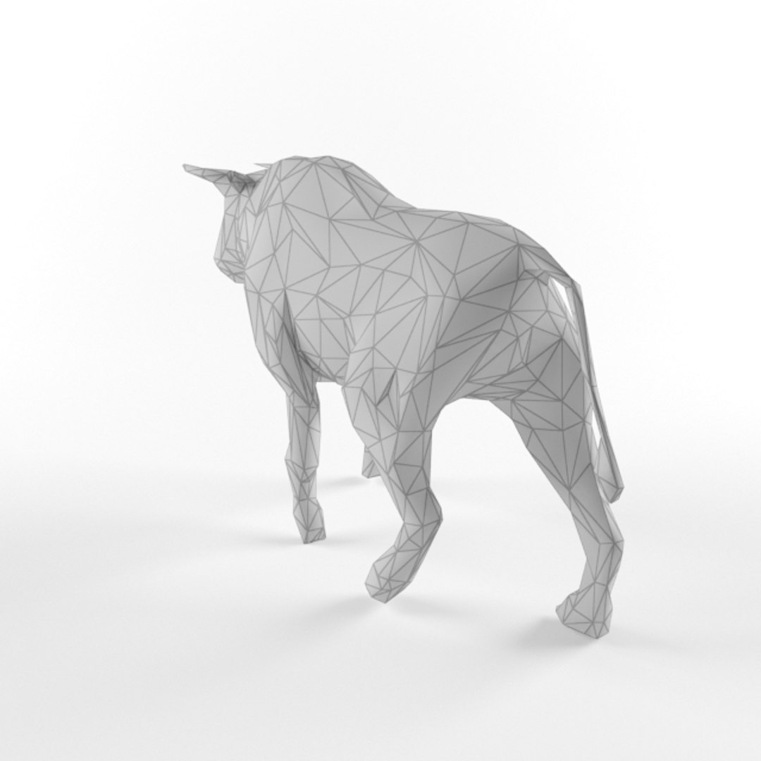 Bull Ready Render Model - TurboSquid 1349147