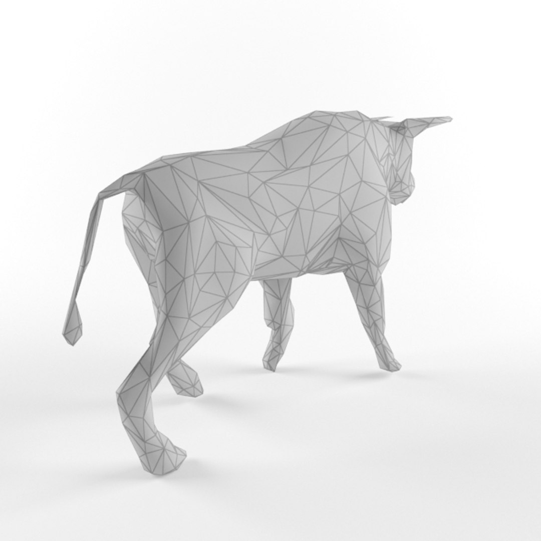 Bull Ready Render Model - TurboSquid 1349147